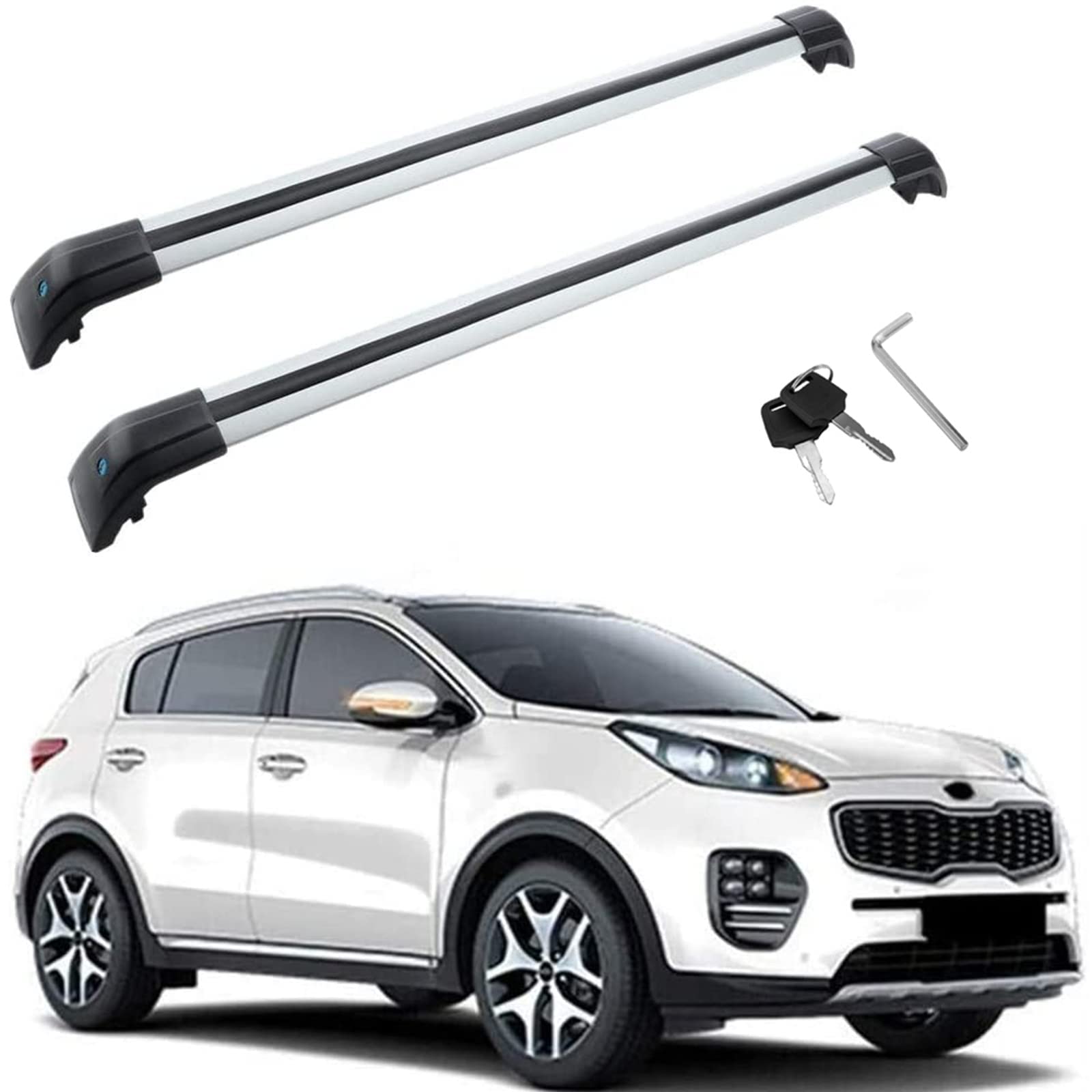Mua MotorFansClub Roof Rack Cross Bars Fit for KIA Sportage 2016 2017 ...
