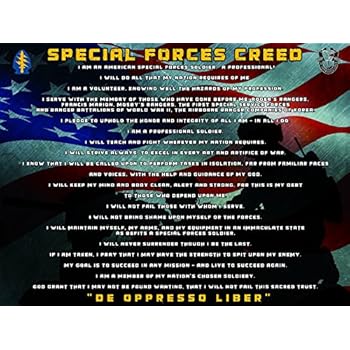 Amazon.com: Special Forces Poster Night Stalkers Airborne Night ...