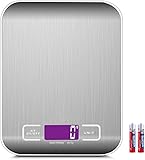 ACCUWEIGHT Stainless Steel Digital Kitchen Weighing Scales (5000g, 0 ...
