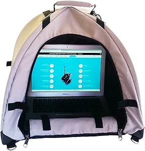 Amazon.com: Laptop Tent Sun Shade & Water-Resistant Laptop Bag with ...