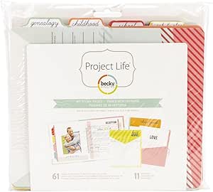 Amazon.com: Project Life My Story Pages, 6 x 8-Inch