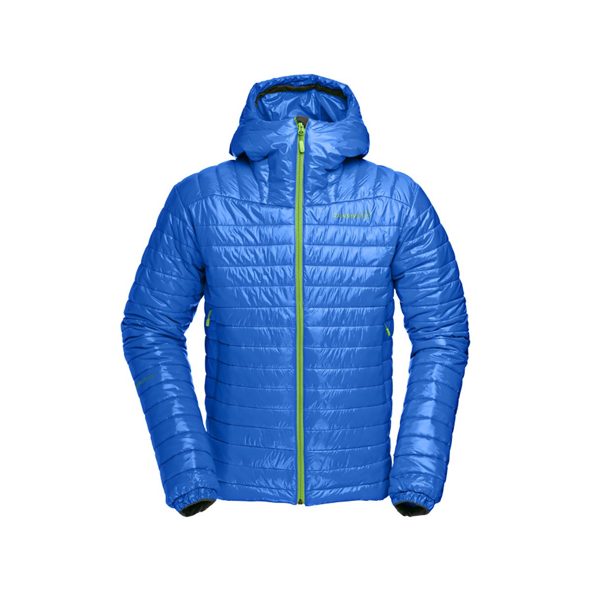 Norrona M Falketind Primaloft100 Hood Jacket - Electric Blue - XL ...