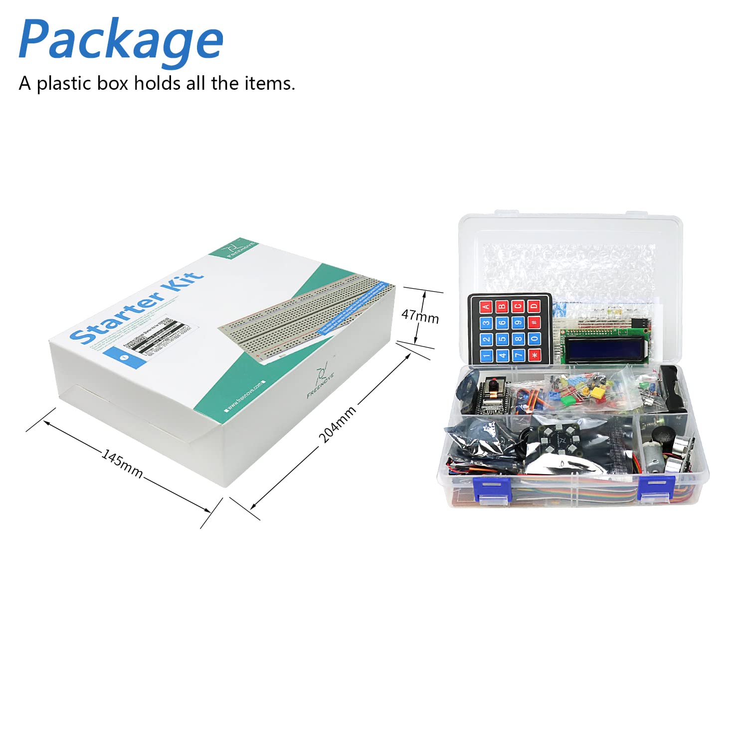 Freenove Ultimate Starter Kit For Esp32 S3 Wroom Cam Included Dual Core 32 Bit 240 Mhz