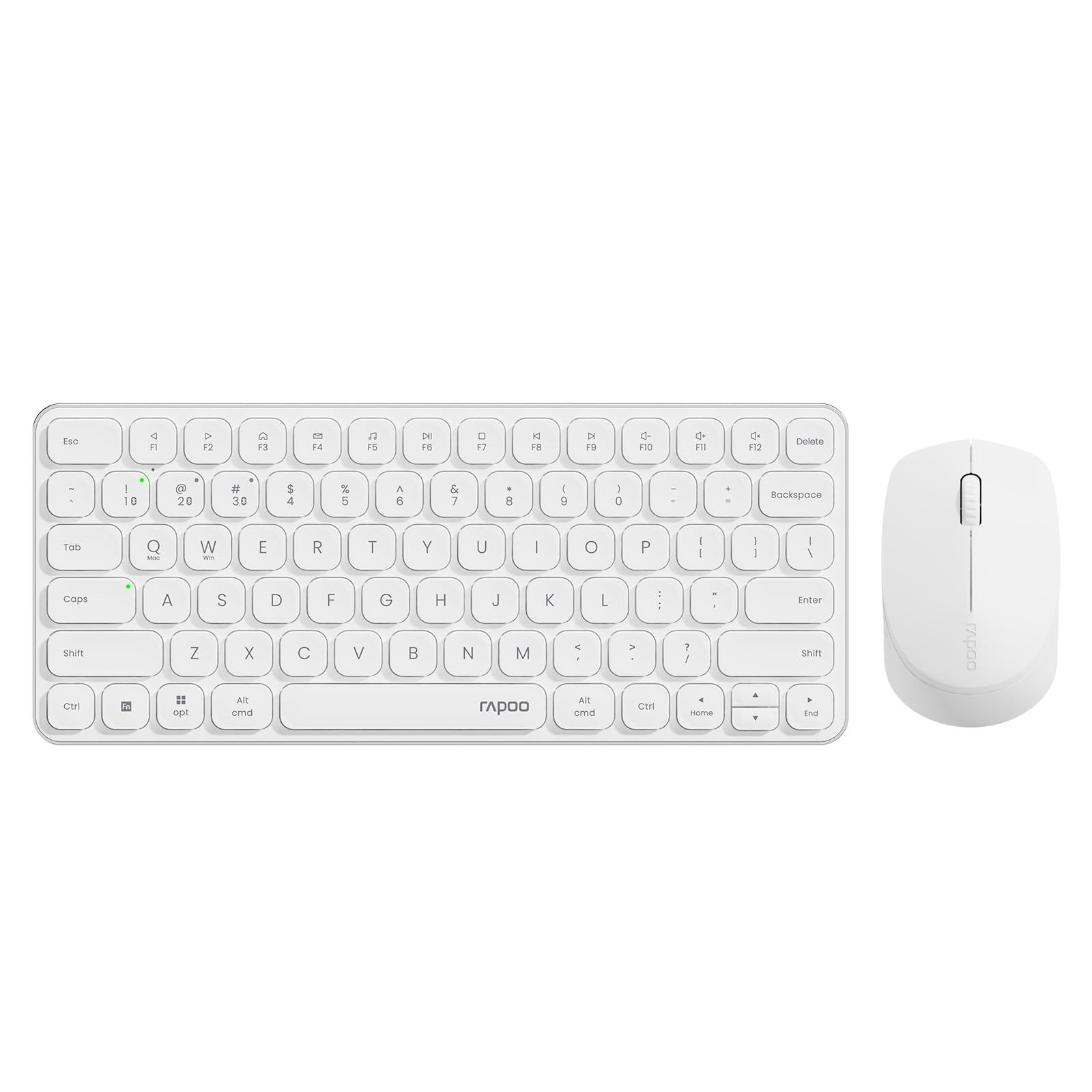 Mua 9010M Multi-Device Keyboard and Mouse Combo, 2.4GHz/Bluetooth 5.0/4 ...