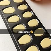 MasterClass 12-Hole Non-Stick Madeleine Tray, 40 x 20 cm: Amazon.co.uk ...