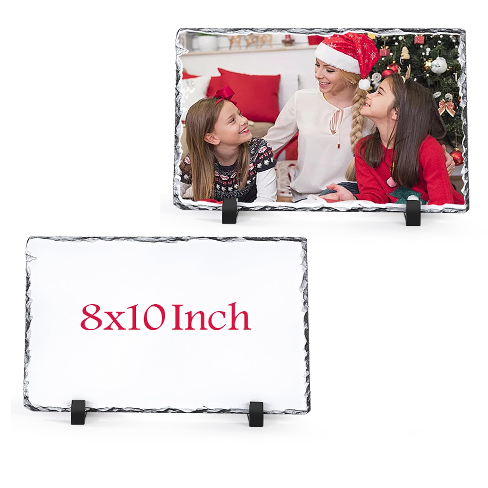 WANZELONYO Sublimation Slate Blanks 8x10 Inch Sublimation Plaque Rock ...