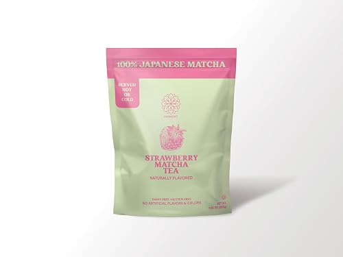 Harmony Matcha Strawberry – Premium Japanese Matcha Powder, Shade-Grown ...