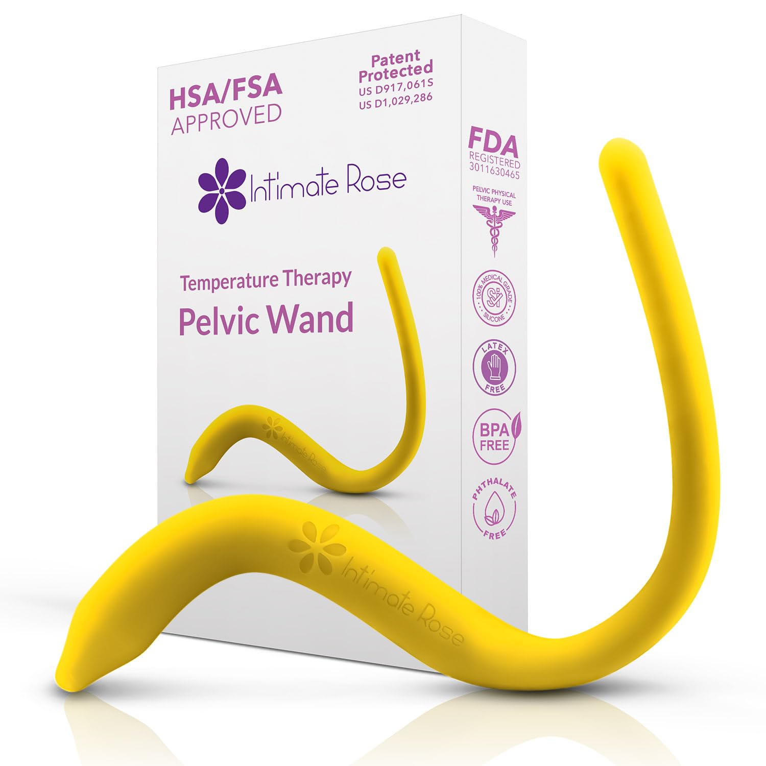 IntimateRose Hot/Cold Pelvic Wand - Temperature Therapy for Pelvic ...