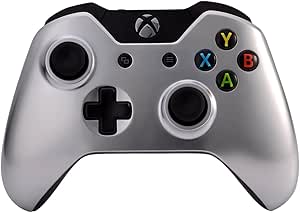 Amazon.com: eXtremeRate Metal-Like Metallic Top Front Housing Shell ...