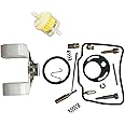Amazon.com: Shnile Carburetor Repair Rebuild Kits Compatible with XR 80 ...