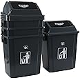 Amazon.com: Saedy 6.5 Gallon Kitchen Garbage Can with Swing Cover, 4 ...