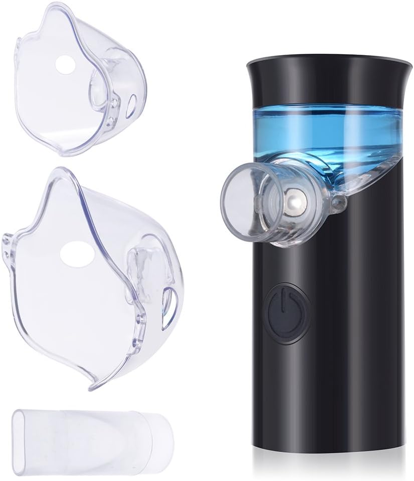 Portable Nebulizer, SoulBay Rechargeable Handheld Ultrasonic Mini ...