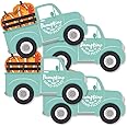 Amazon.com: Big Dot of Happiness Happy Fall Truck - Harvest Pumpkin ...