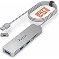 Amazon.com: Aceele USB 3.0 Hub Splitter with Card Reader, 6-in-1 4ft Extension Long Cable Cord ...