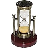 Amazon.com: A&B Home Althea Hour Glass Stand, 6.2 X 12.5-Inch, Black ...