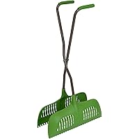 AMES Leaf Grabber Rake with Long Handle & Cushioned Grip for Leaves ...