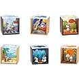 Amazon.com: Re-Ment - Figurine Snoopy - Scenery Box Boite De 6pcs ...