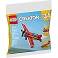 LEGO Creator Iconic Avión Rojo 30669 : Amazon.com.mx: Juguetes y Juegos