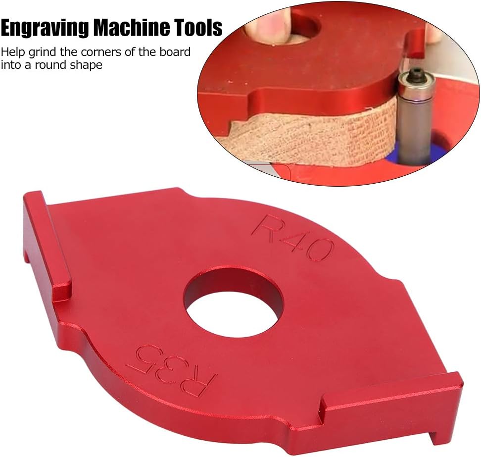 Rounded Corner Template, Radius Jig Router Templates, Hand‑Held Edge ...