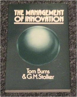Management of Innovation (Social Science Paperbacks): Tom Burns, George ...