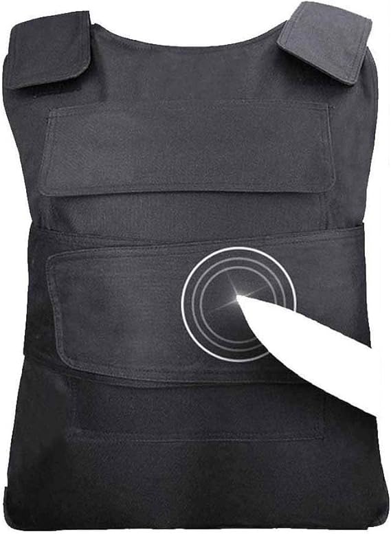 Safety Work Vest, Manganese Steel Armor Stab-Resistant Clothing ...
