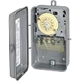 Intermatic T101R 120-Volt SPST 24 Hour Mechanical Time Switch with ...