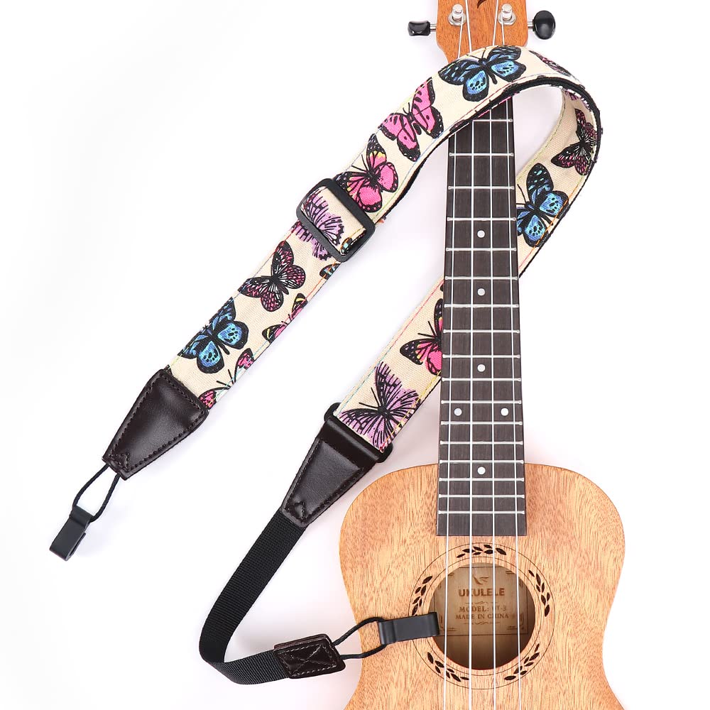 Mua Ukulele Strap No Drill, Adjustable Double J Hook Clip on Uke ...