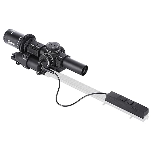 1-10x24IR Rapid Adjust Rifle Scope 30mm Set with Fast Electric Scope ...
