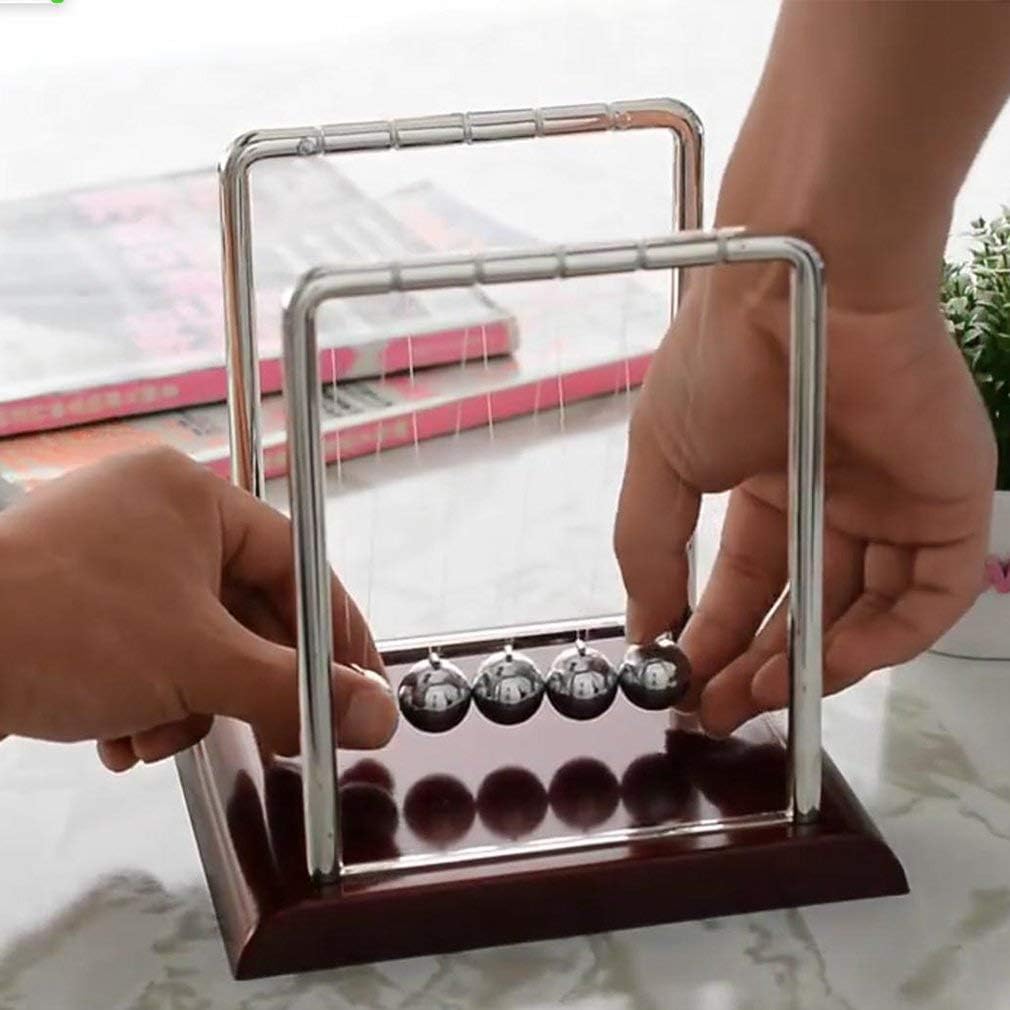 KinshopS Newtons Cradle Steel Balance Balls Desk Physics Science ...