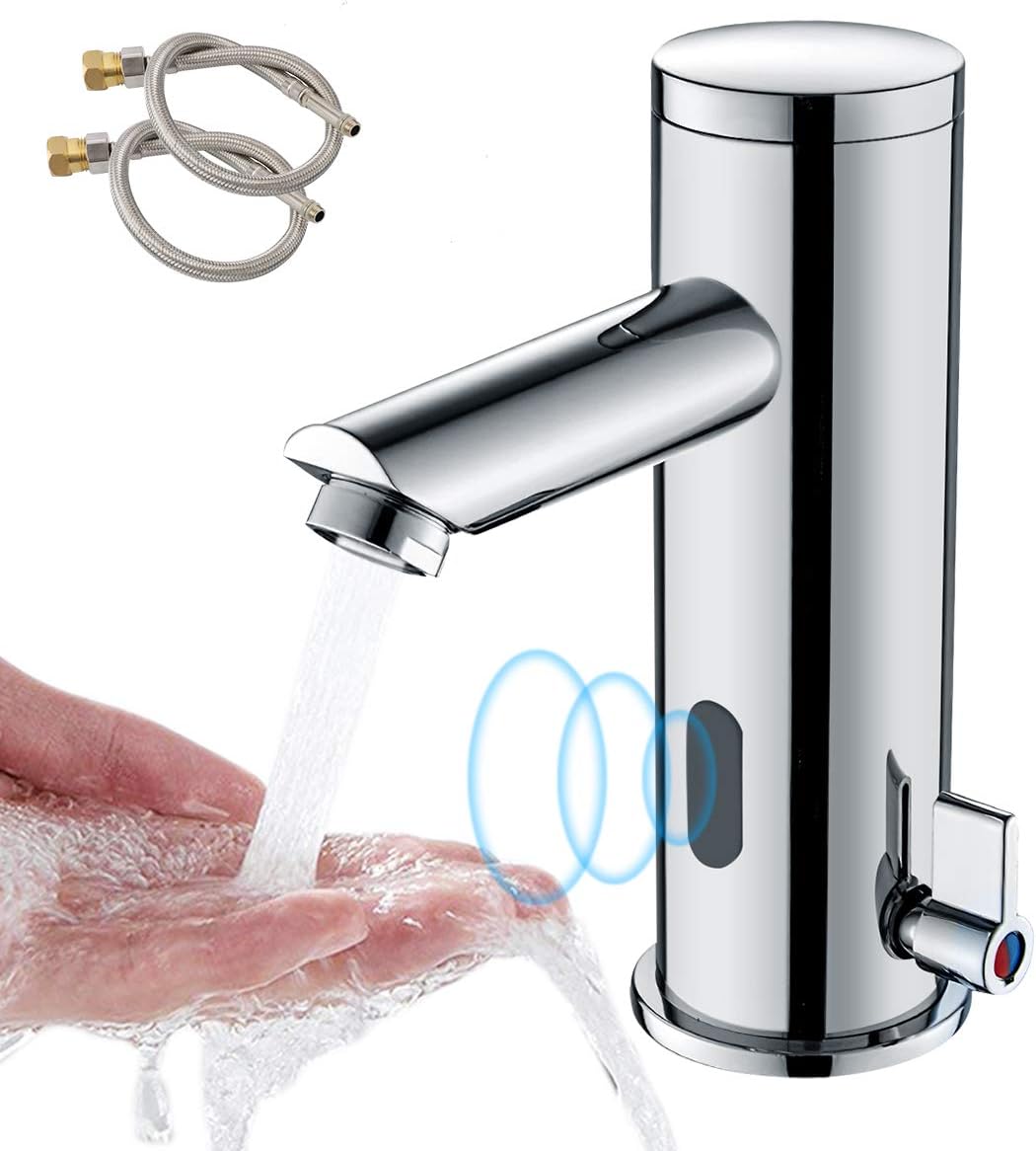 Touchless Kitchen Sink Taps – Automatic Sensor Faucet Cold Hot Mix ...