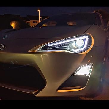 VLAND Headlights for 2012-2019 GT86 BRZ FR-S Front Lamp,with Sequential ...