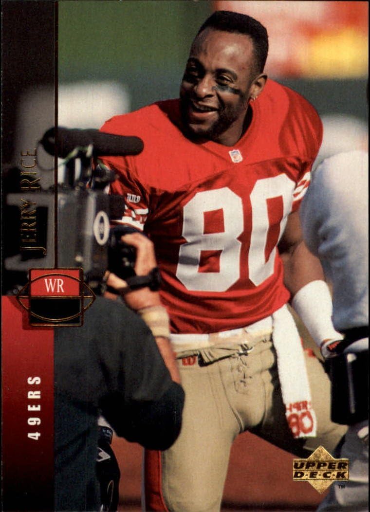 Amazon.com: 1994 Upper Deck Football Card #205 Jerry Rice: Collectibles ...