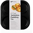 Amazon.com: Wrenbury Yorkshire Pudding Pan Tray 4 Cup - Large Cup Heavy ...