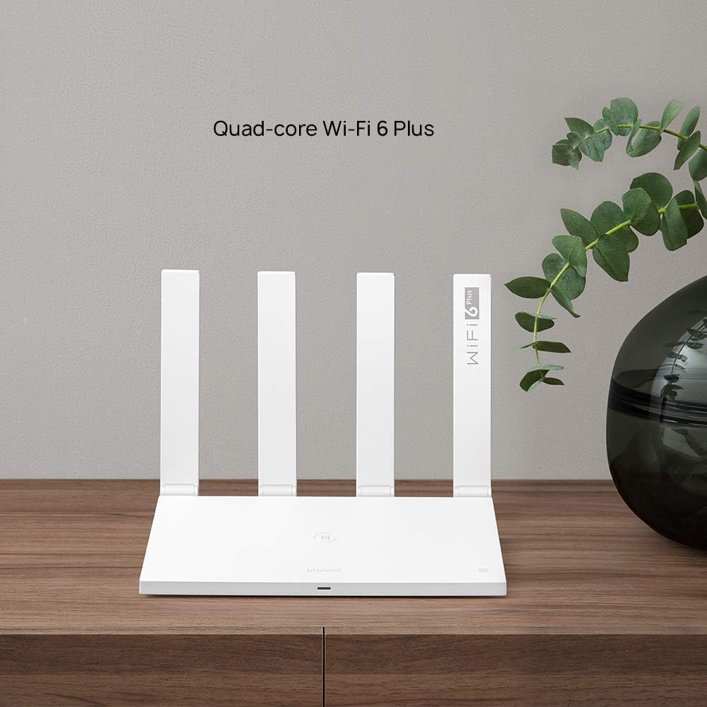 HUAWEI AX3 3000 Mbps Wi-Fi Router, Quad-Core WiFi 6 Plus Revolution ...