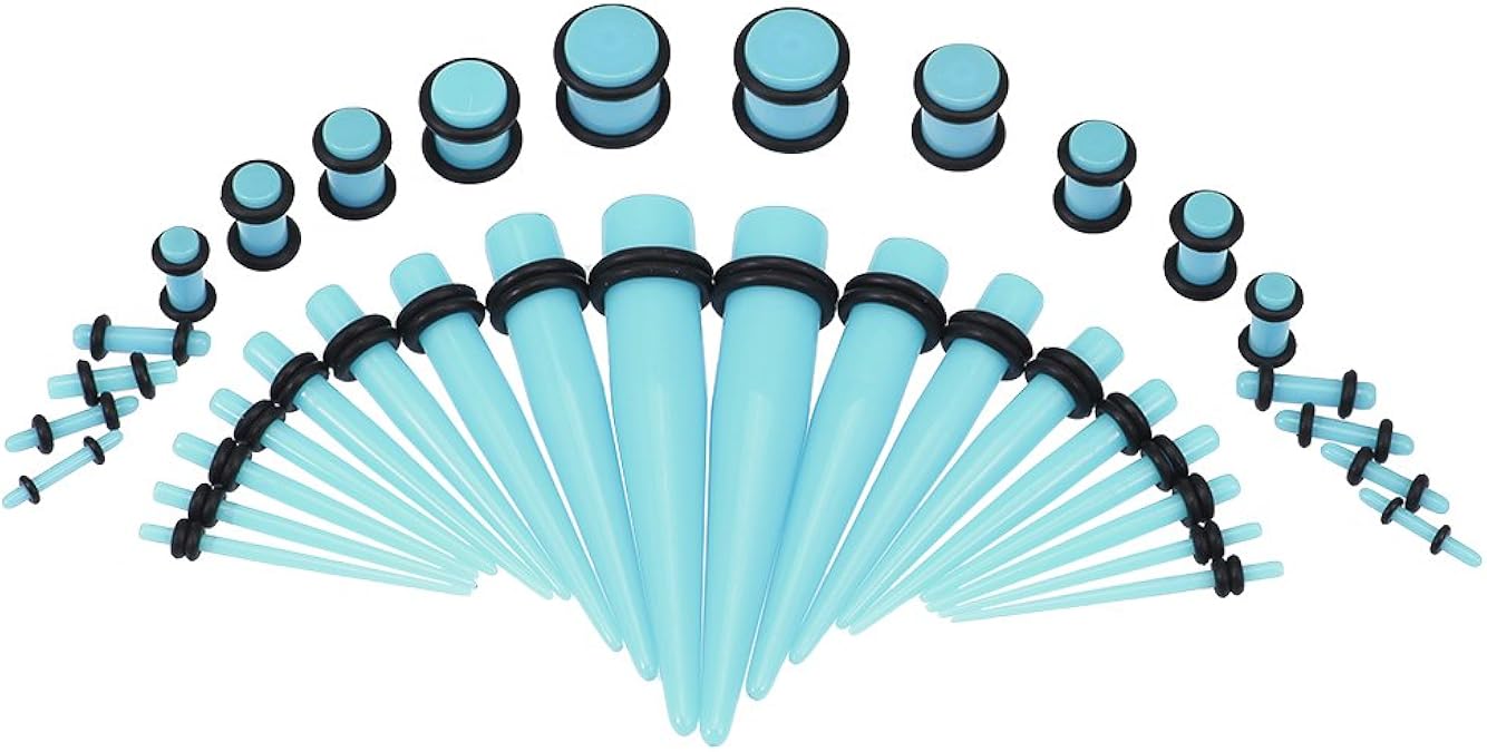 Kit de Cône D'oreille Gojiny 36 Pièces à La Mode Acrylique Civière ...