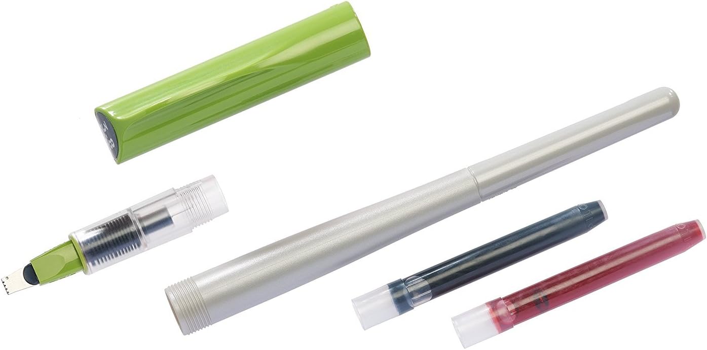 Pack of 1 Pilot Parallel Calligraphy Pen 3.8 mm Refillable + Box with 6 ...