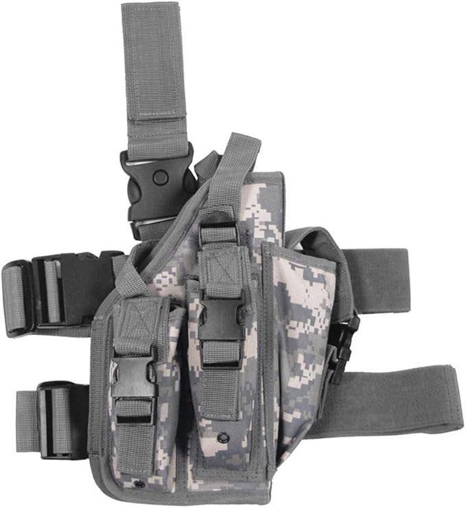 Army Tactical Combat Leg Holster 3 Magazine Pouches Airsoft UCP ACU ...