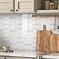 Amazon.com: 10-Sheet Peel and Stick Backsplash Wall Tiles 11.5”×10 ...