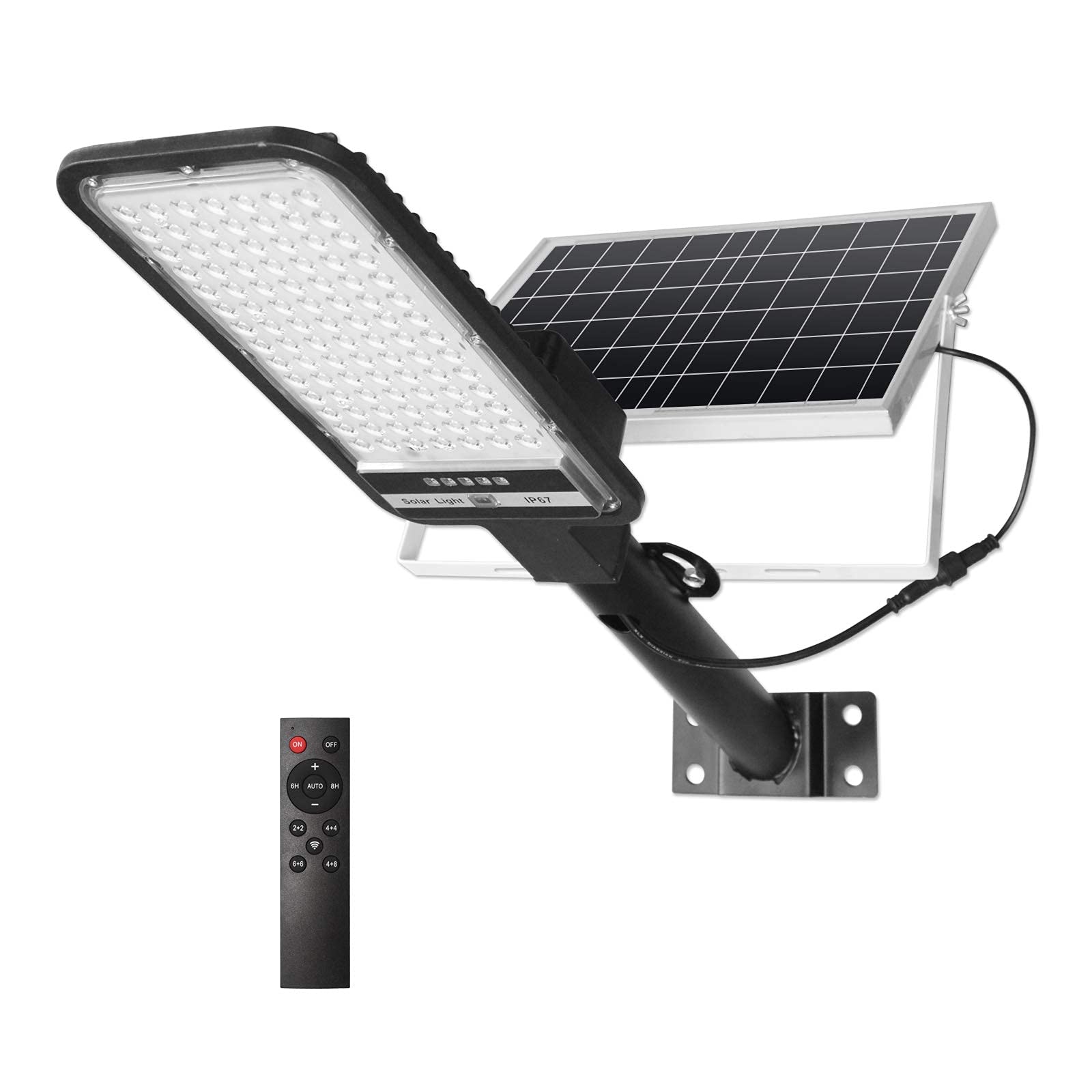 Mua NIORSUN 100W Solar Street Lights Outdoor, LED Security Flood Light ...