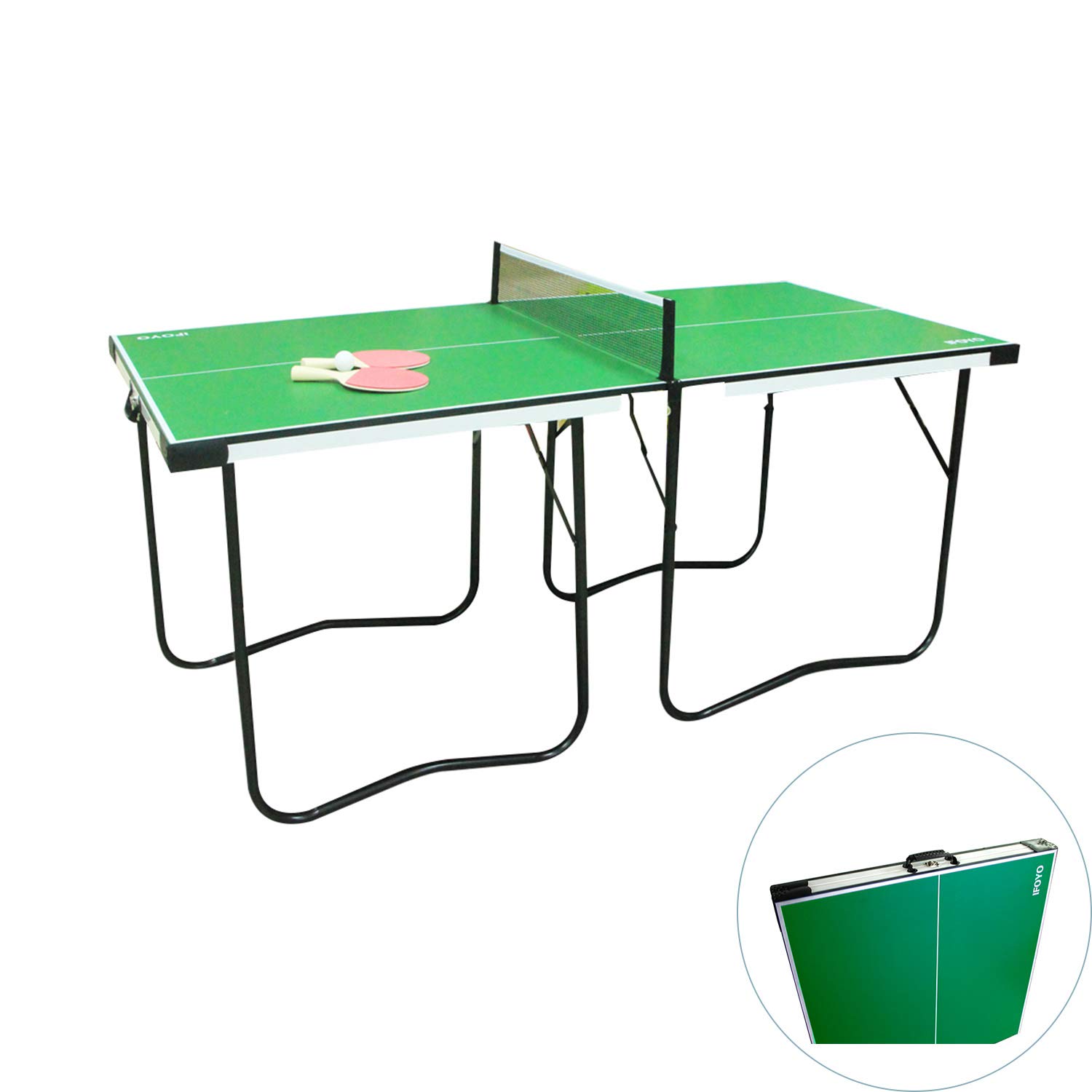 Buy IFOYO Folding Table Tennis Table 6FT Foldable Space Saving Ping Buy IFOYO Folding Table Tennis Table 6FT Foldable Space Saving Ping