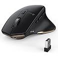 Amazon.com: iClever Wireless Mouse, Bluetooth & USB Receiver, 5 ...