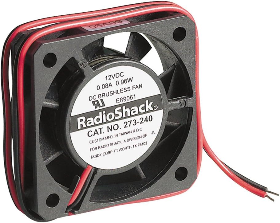 Amazon.com: RadioShack 12VDC Micro Fan: Computers & Accessories