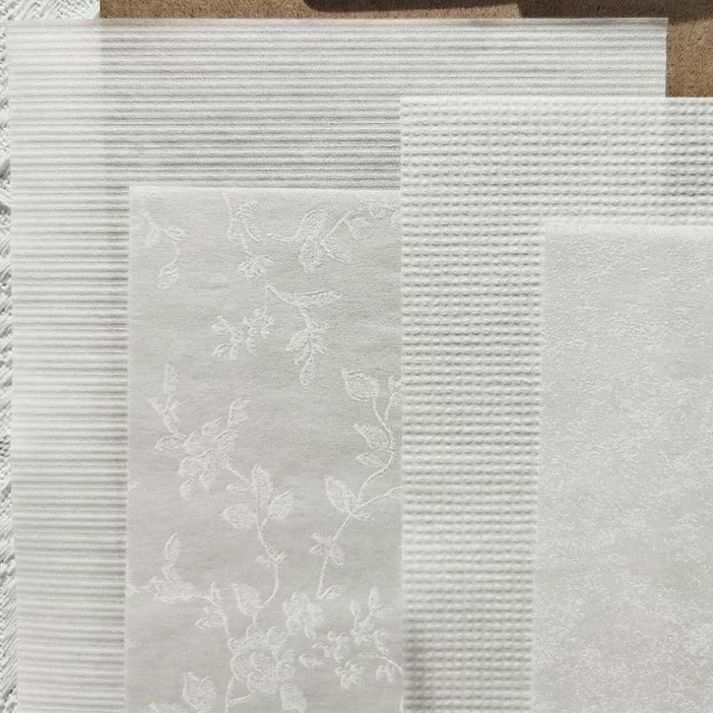 Mua 20 Sheets Scrapbook Paper A5 Size Textured Papers, White Mulberry ...