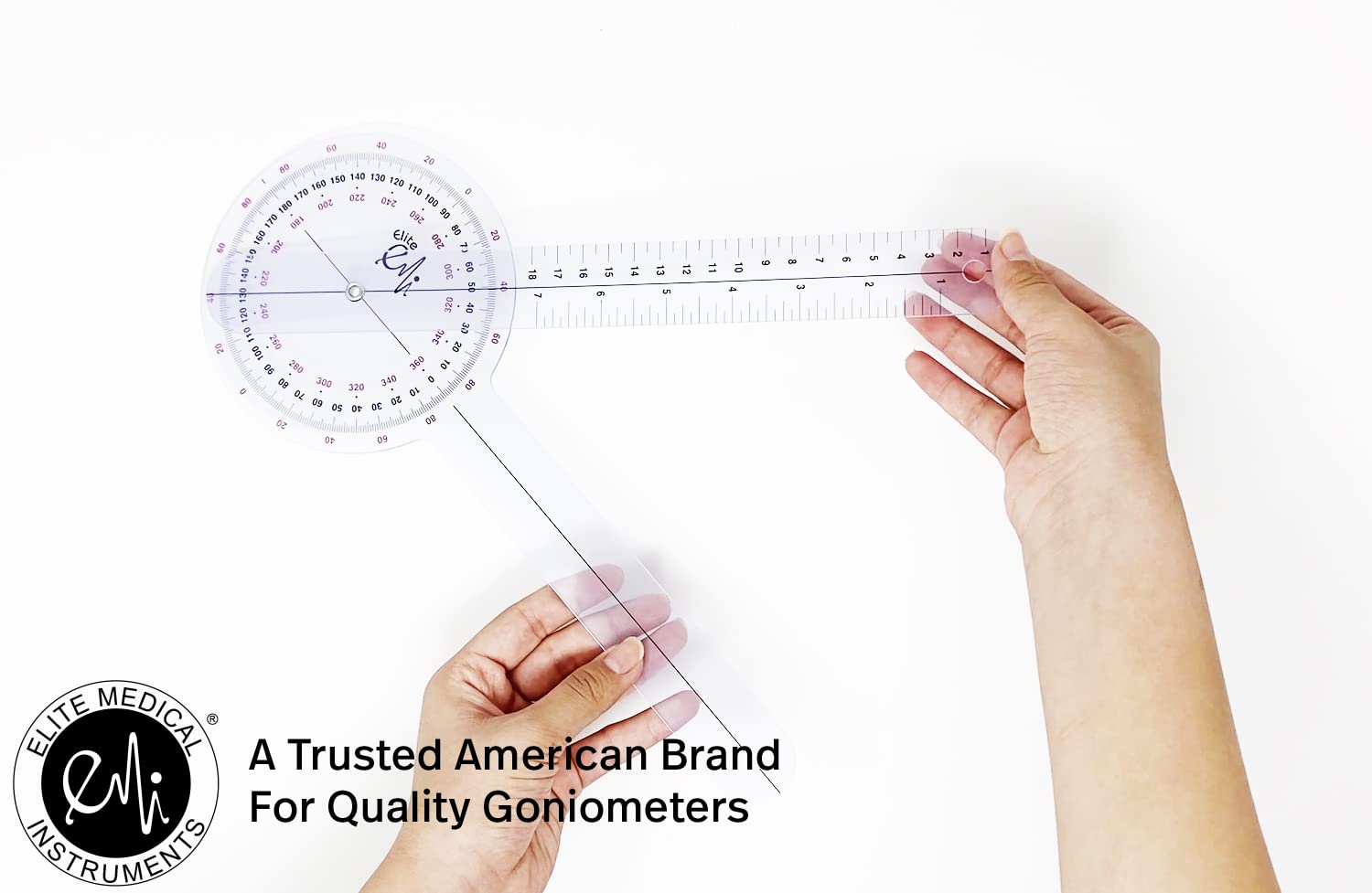 Mua EMI 5 Piece Goniometer Set - 12 inch, 8 inch, 6 inch, Finger, and ...