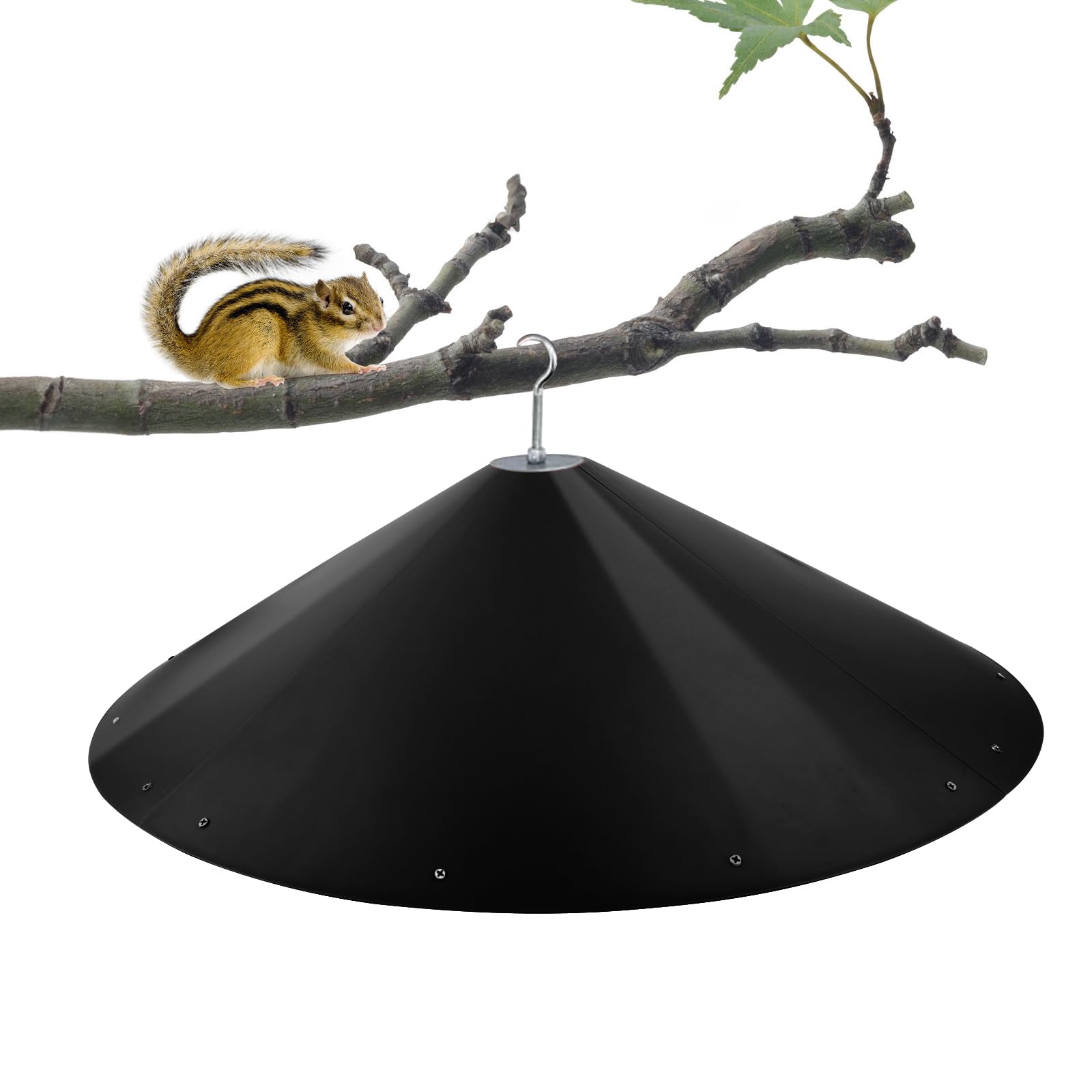 24-inch Large Outdoor Squirrel Baffles for Bird Feeders Pole, Squirrel ...