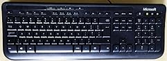 Microsoft Wired Keyboard 600, UK Layout - Black: Amazon.co.uk ...