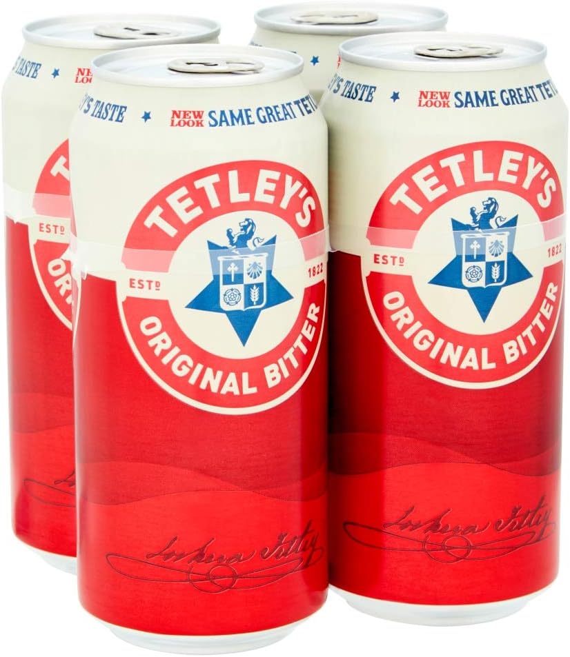 Tetley's Original Bitter Ale, 4x440ml: Amazon.co.uk: Grocery