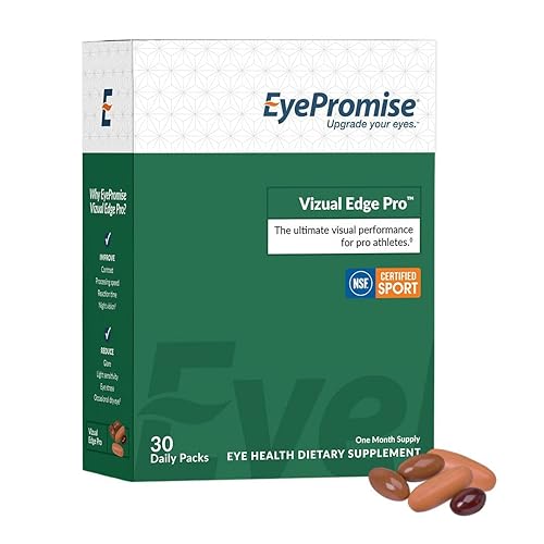 EyePromise Vizual Edge Pro Performance Eye Vitamin - 30-Day Supply ...