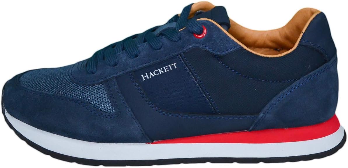 Hackett London Contrast Eyelet Hack TR, Baskets Homme: Amazon.fr ...