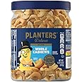 Amazon.com : PLANTERS Fancy Whole Cashews with Sea Salt, 26 Ounces ( Pack of 1) Resealable Jar ...